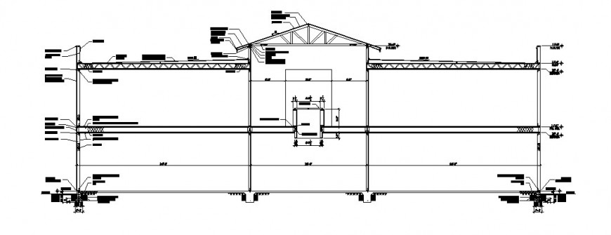 Constructive sectional details of two-story building cad drawing ... Constructive sectional details of two-story building cad drawing ...