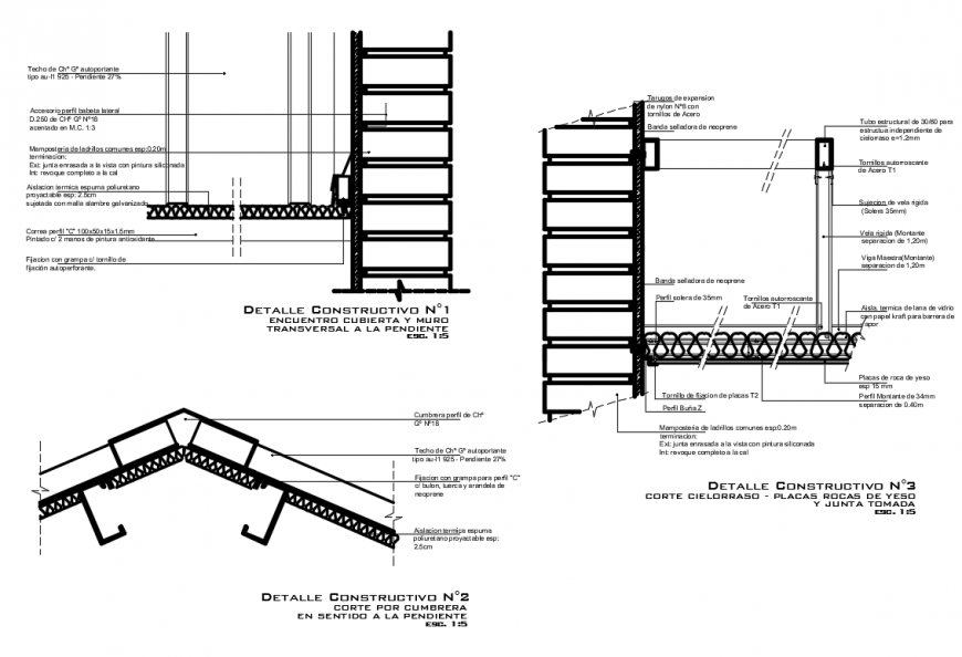 False ceiling cover section constructive cad drawing details dwg file False ceiling cover section constructive cad drawing details dwg file
