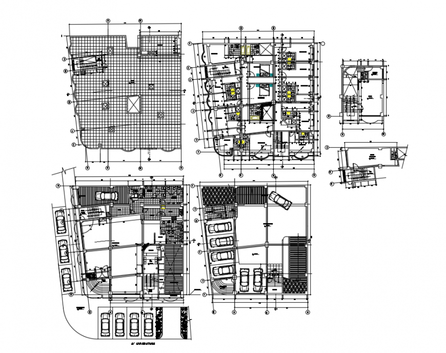 Floor plan layout details of multi-level luxuries hotel cad drawing ... Floor plan layout details of multi-level luxuries hotel cad drawing ...