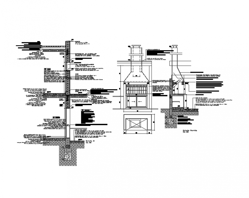 House building constructive sectional details with terrace water tank ... House building constructive sectional details with terrace water tank ...