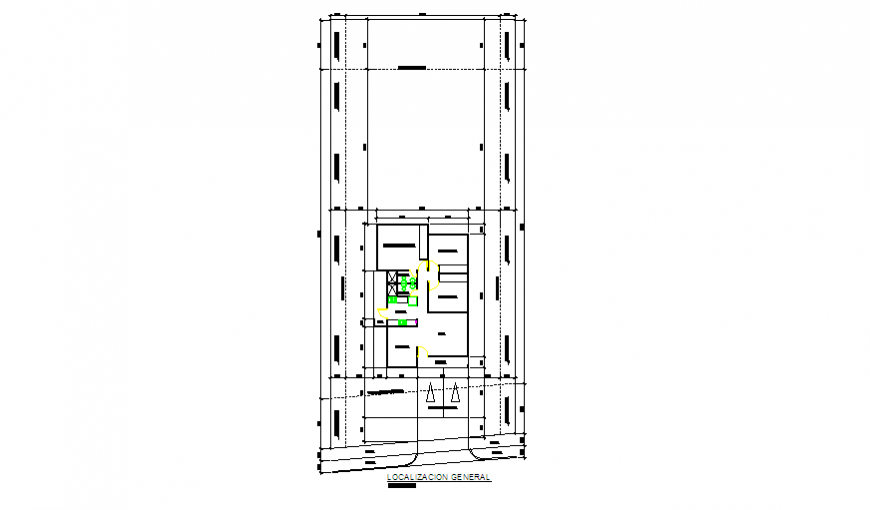 Location layout design drawing of Preliminary housing design drawing Location layout design drawing of Preliminary housing design drawing