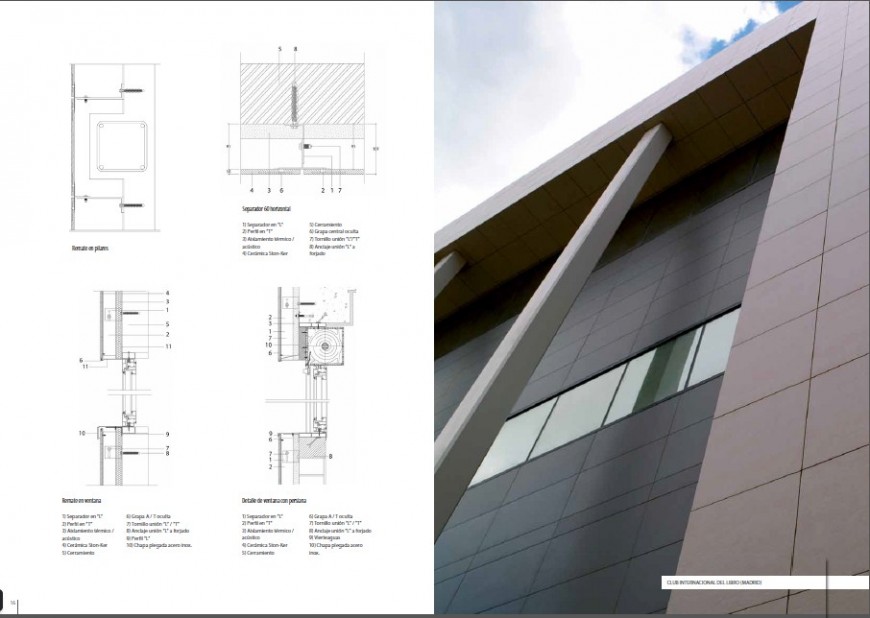 Side elevation details of multi-level office building 3d drawing pdf file Side elevation details of multi-level office building 3d drawing pdf file